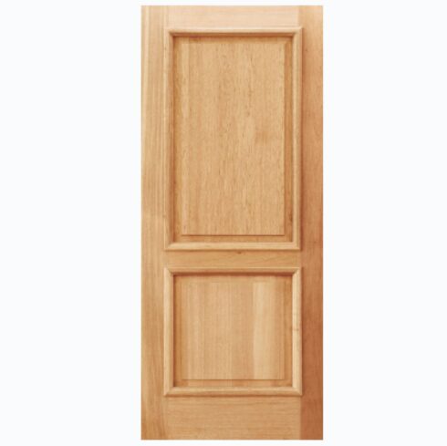 Meranti Door -2 Panel- Heavy - Solid Engineerd - 813x2032 - Van Acht ...