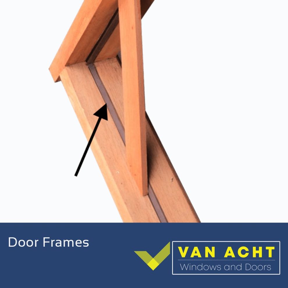 Unassembled Premium Single Door Frame - 813x2032 with Rubber Seal - Van ...