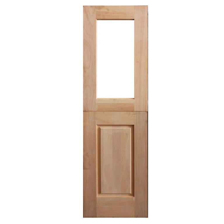 Meranti G Top Stable Door 610mm - Paint Grade - Van Acht Doors & Windows