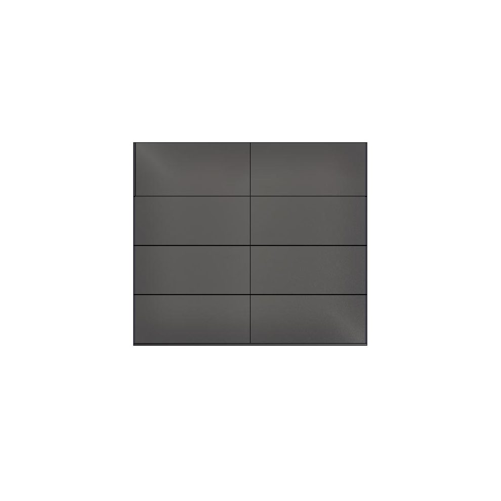 Single Aluminium Composite Gun Metal Grey Custom Size - (DOOR ONLY ...