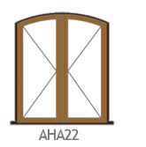 Wooden Arched Windows - Van Acht Doors & Windows